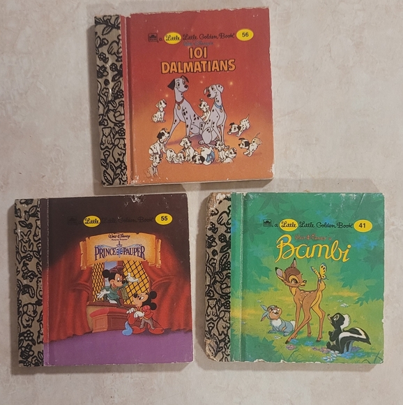 Disney | Toys | Disney Little Little Golden Books Mini Set | Poshmark